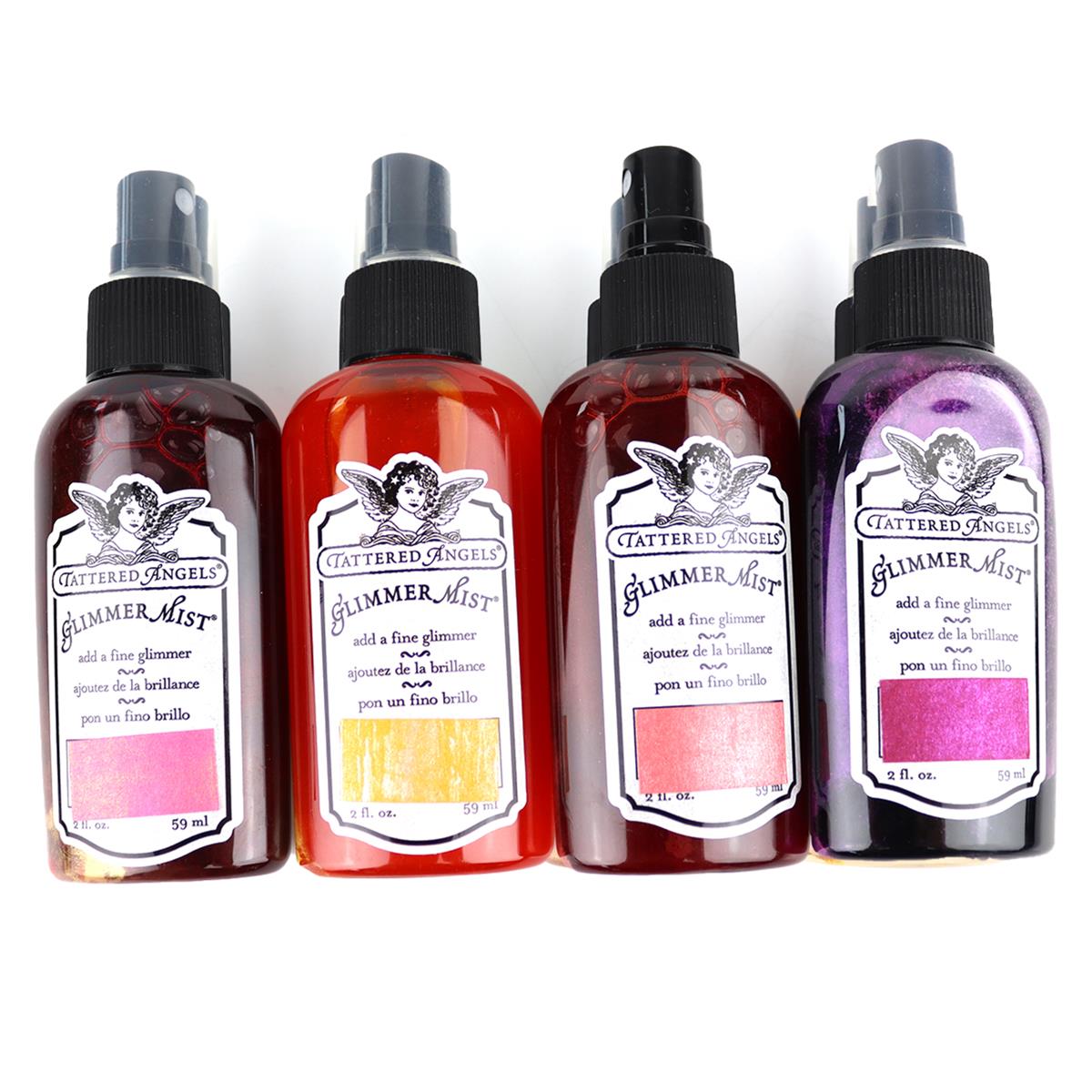 Tattered Angels Glimmer Mist, Rum Punch, Black Cherry, It's Orange ...