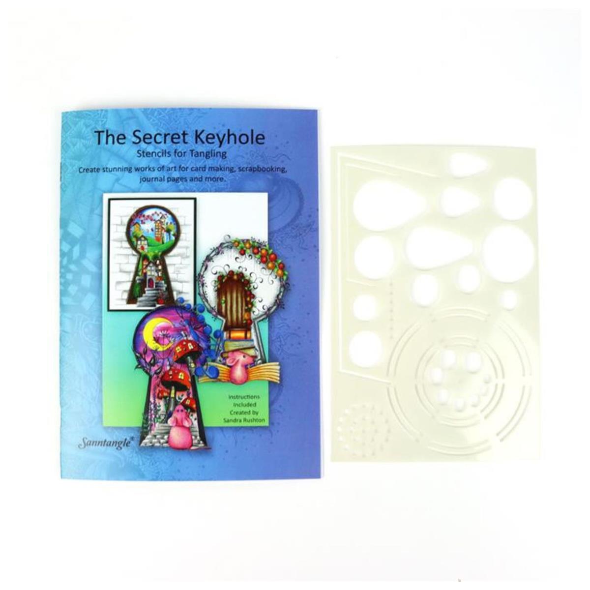 The Secret Keyhole Stencil - A5 | HobbyMaker