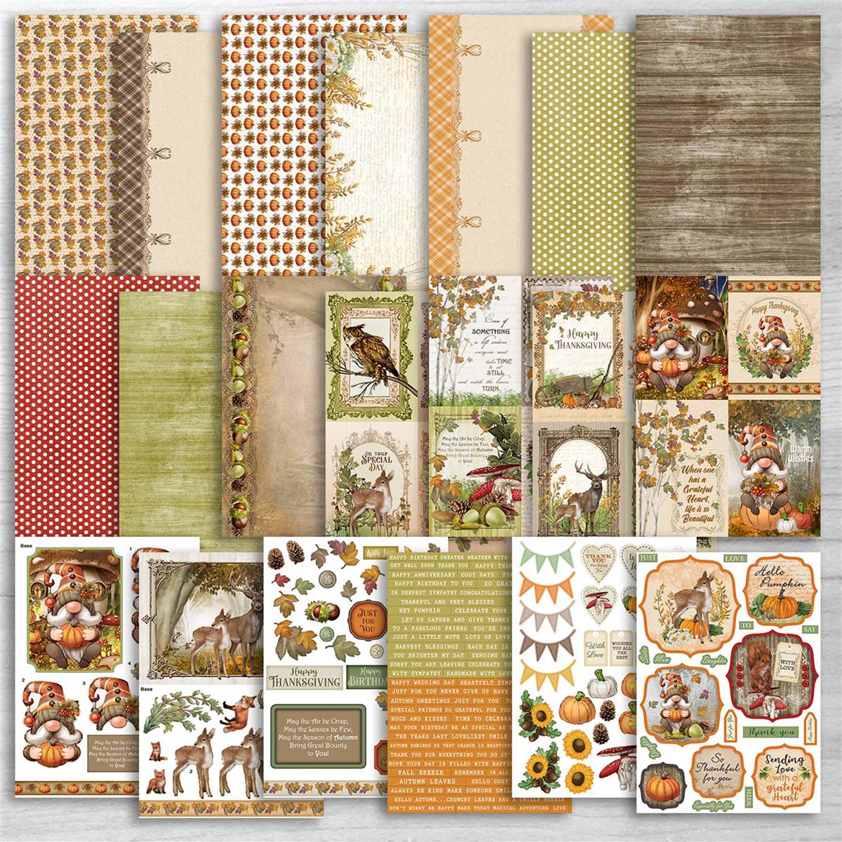 Debbi Moore Designs- Step Into Autumn Cardmaking Kit with Forever Code ...