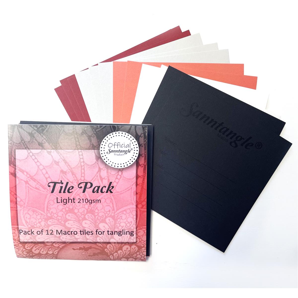 Sanntangle Light Macro Tile pack of 12 | HobbyMaker