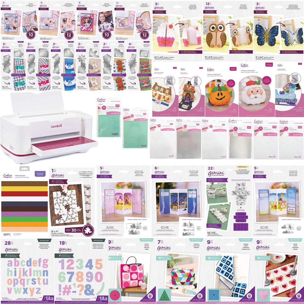 Gemini II Machine 396 Piece Mega Bundle | HobbyMaker