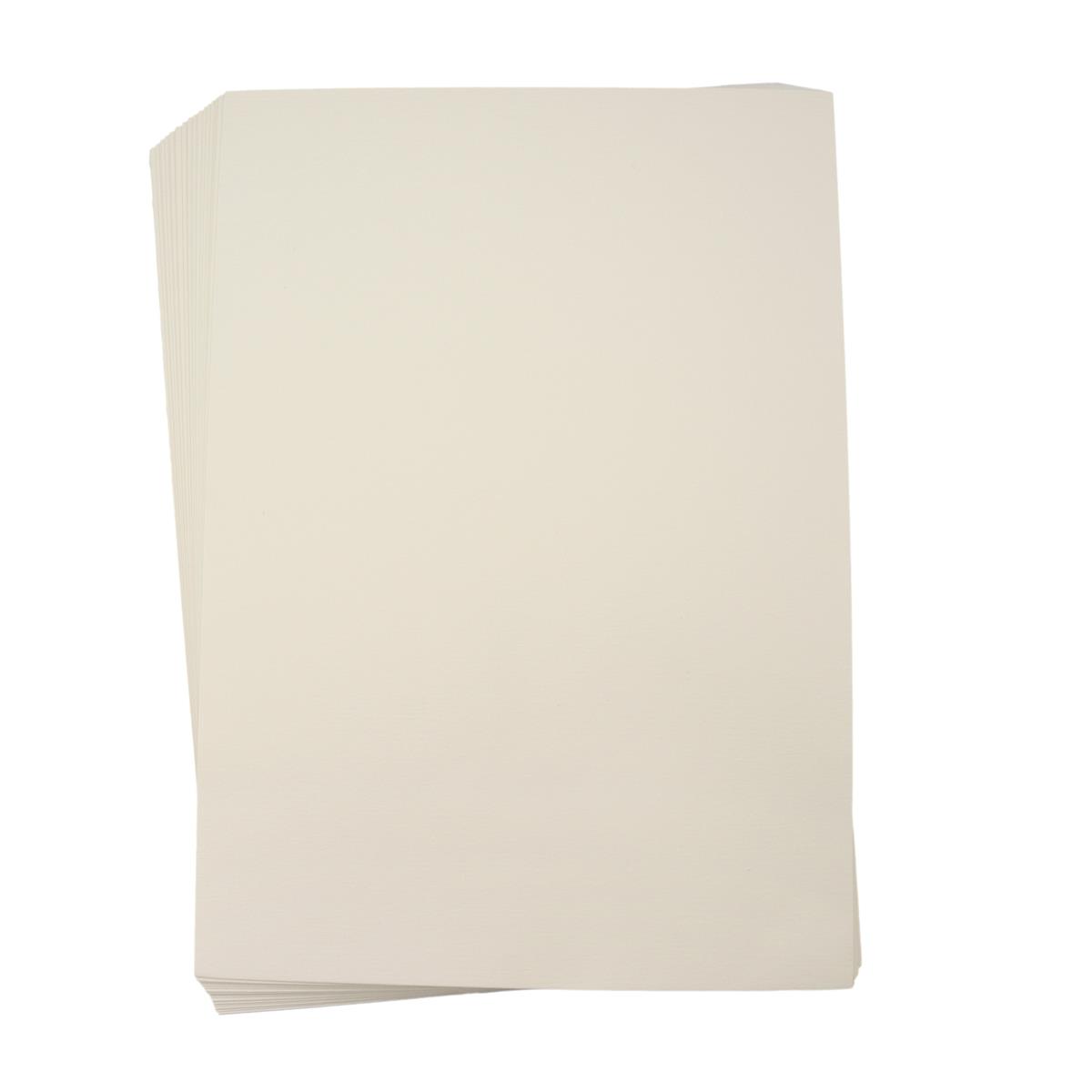 New Water Ripple Embossed Card 280gsm Ivory Finish - 25 A4 Sheets ...