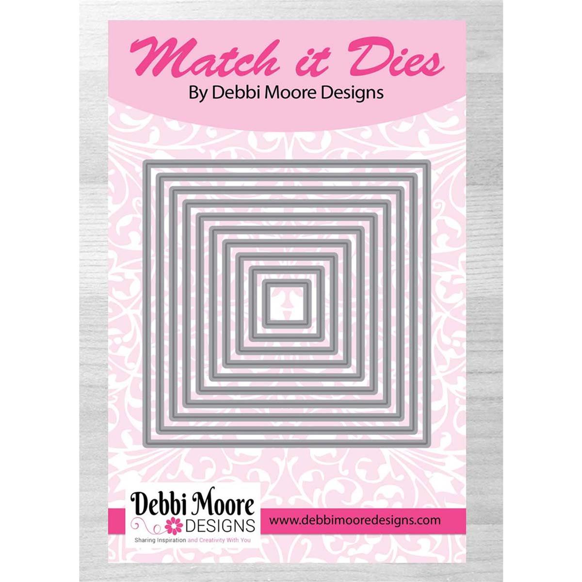 Nesting Metal Die Set Basic Square Frame | HobbyMaker