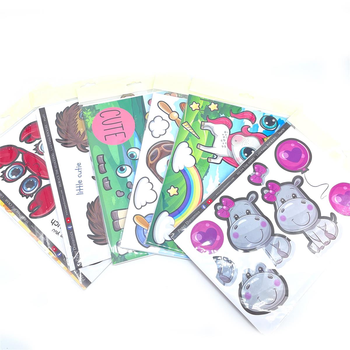 Rocking Rockers paper craft selection, 6 assorted Designs, 250gsm ...