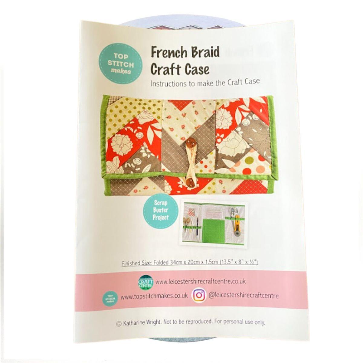 Leicestershire Craft Centre French Braid Craft Case Instructions ...