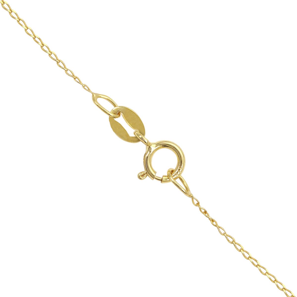 9ct Gold Diamond Cut Rada Chain, 18 Inch | JewelleryMaker