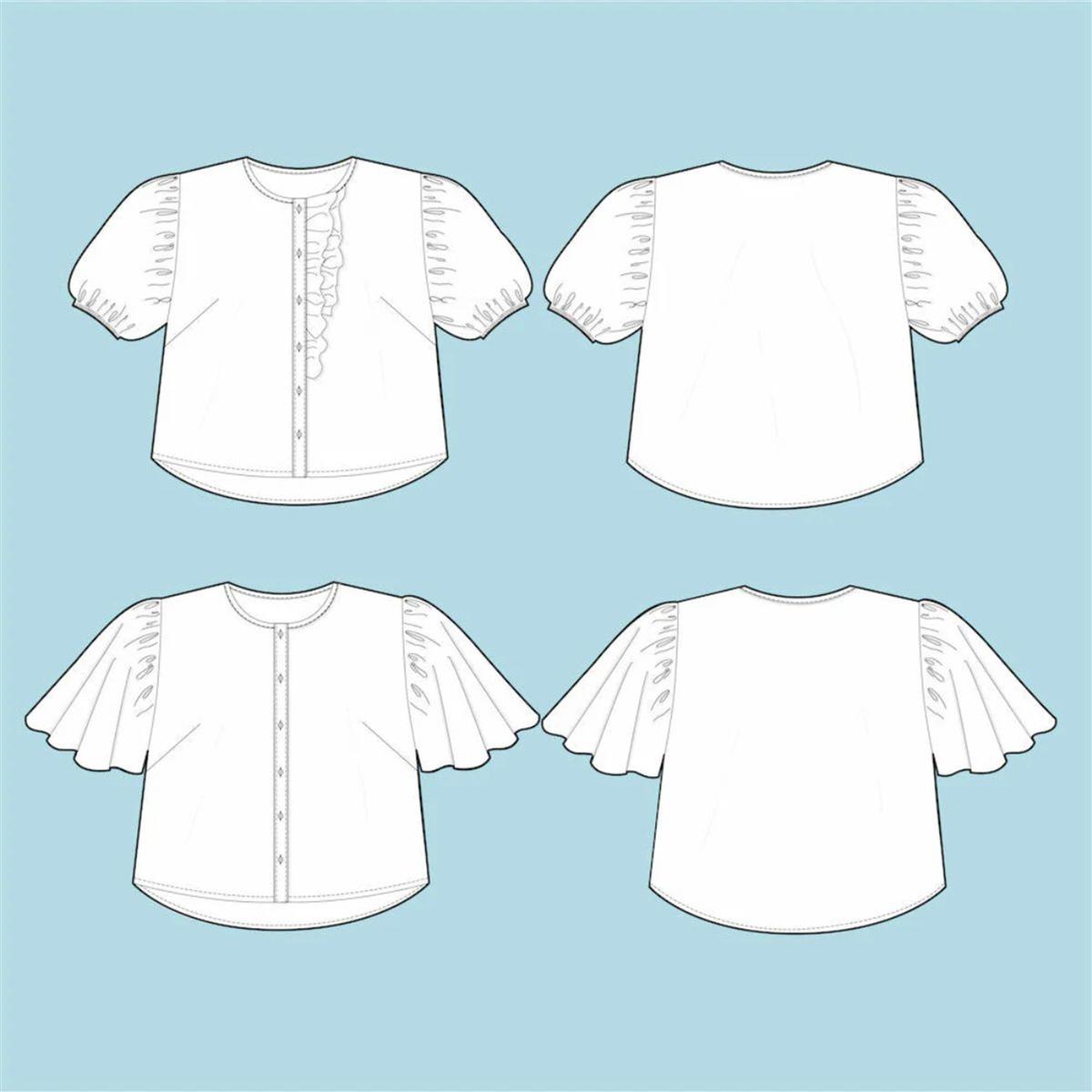 Sew Me Something Octavia Top Pattern | SewingStreet