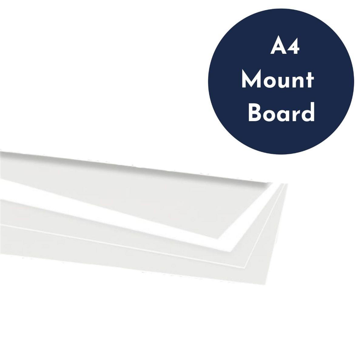 Mount Board White A4 | SewingStreet