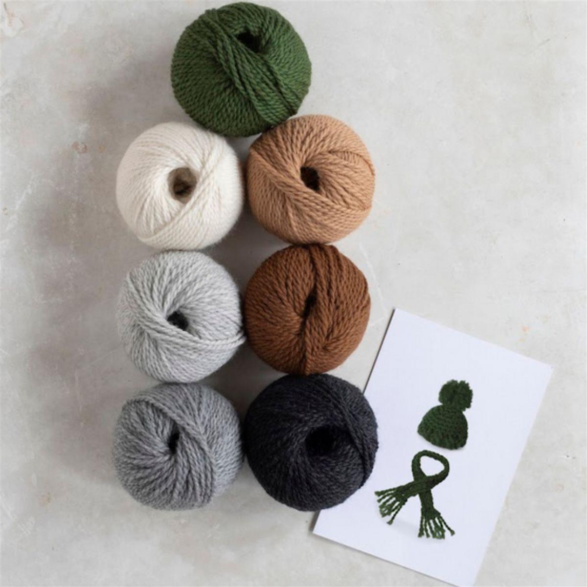 TOFT Naturals Mini Making Yarn Bundle Including Patterns. Exclusive ...