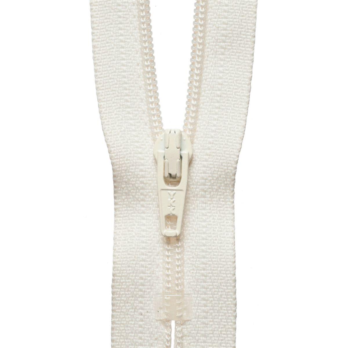 Closed End Zip Cream 36cm (14) | SewingStreet