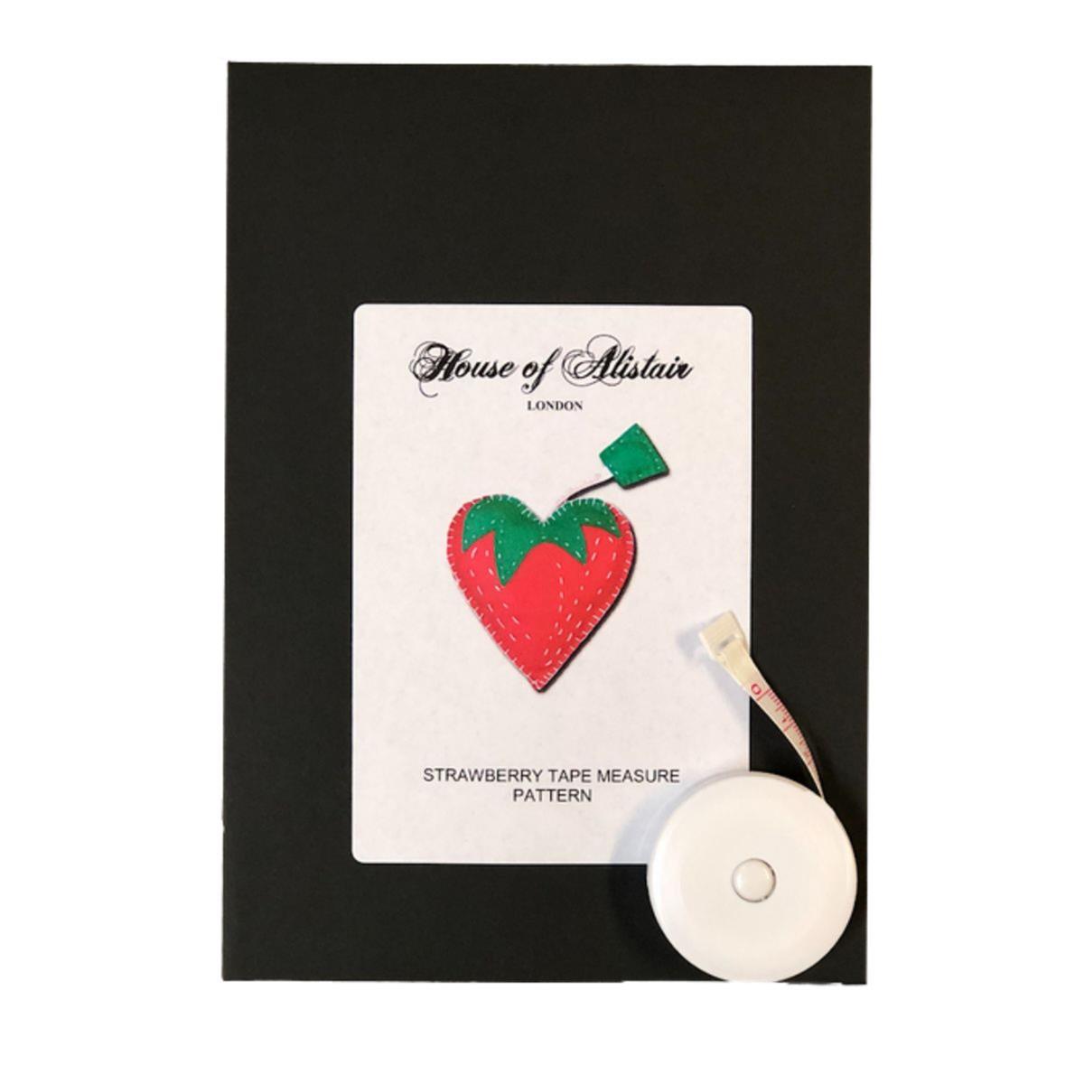 House of Alistair Character Tape Measure Pattern - Strawberry ...
