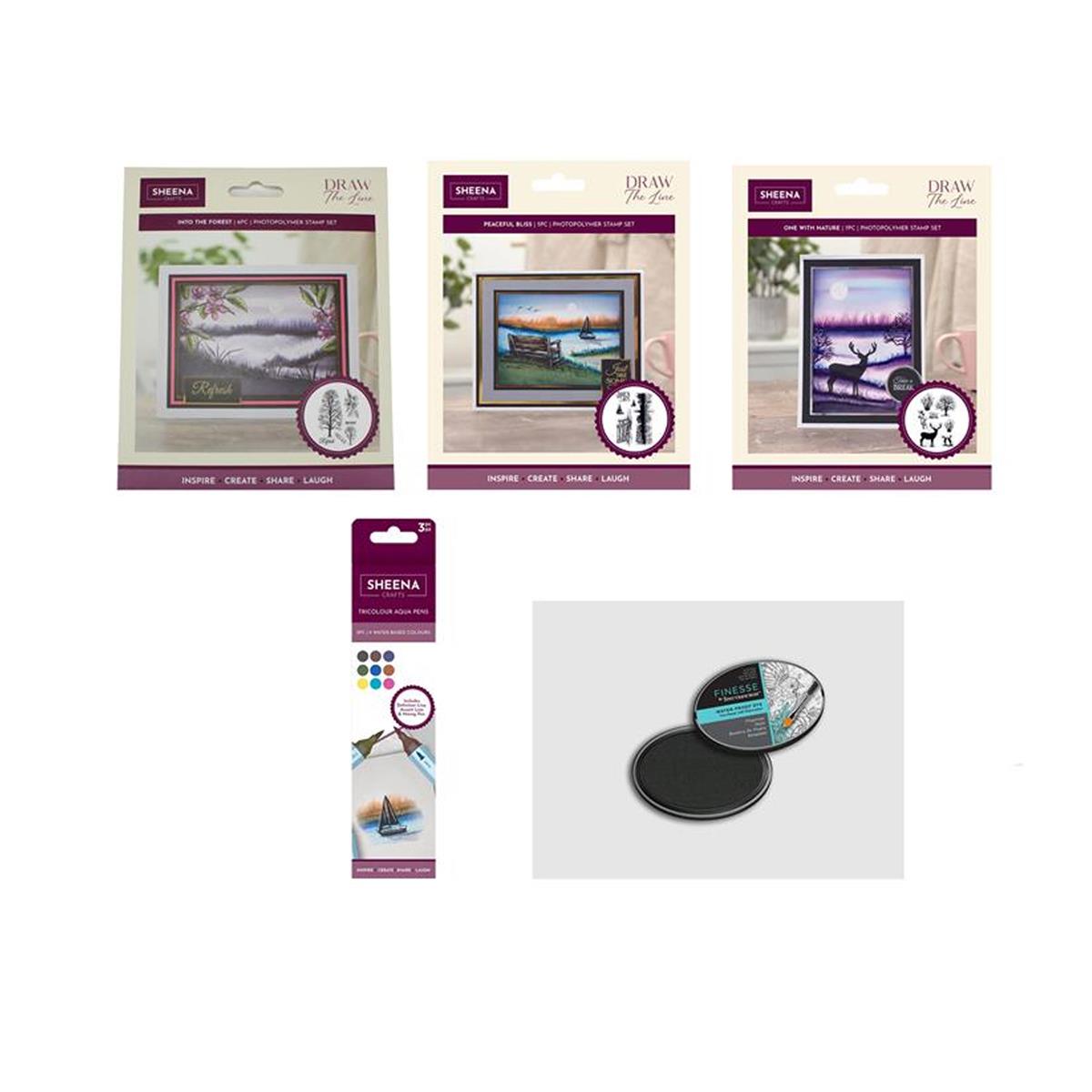 Sheena Douglass - Draw the Line Flagstone Collection | HobbyMaker