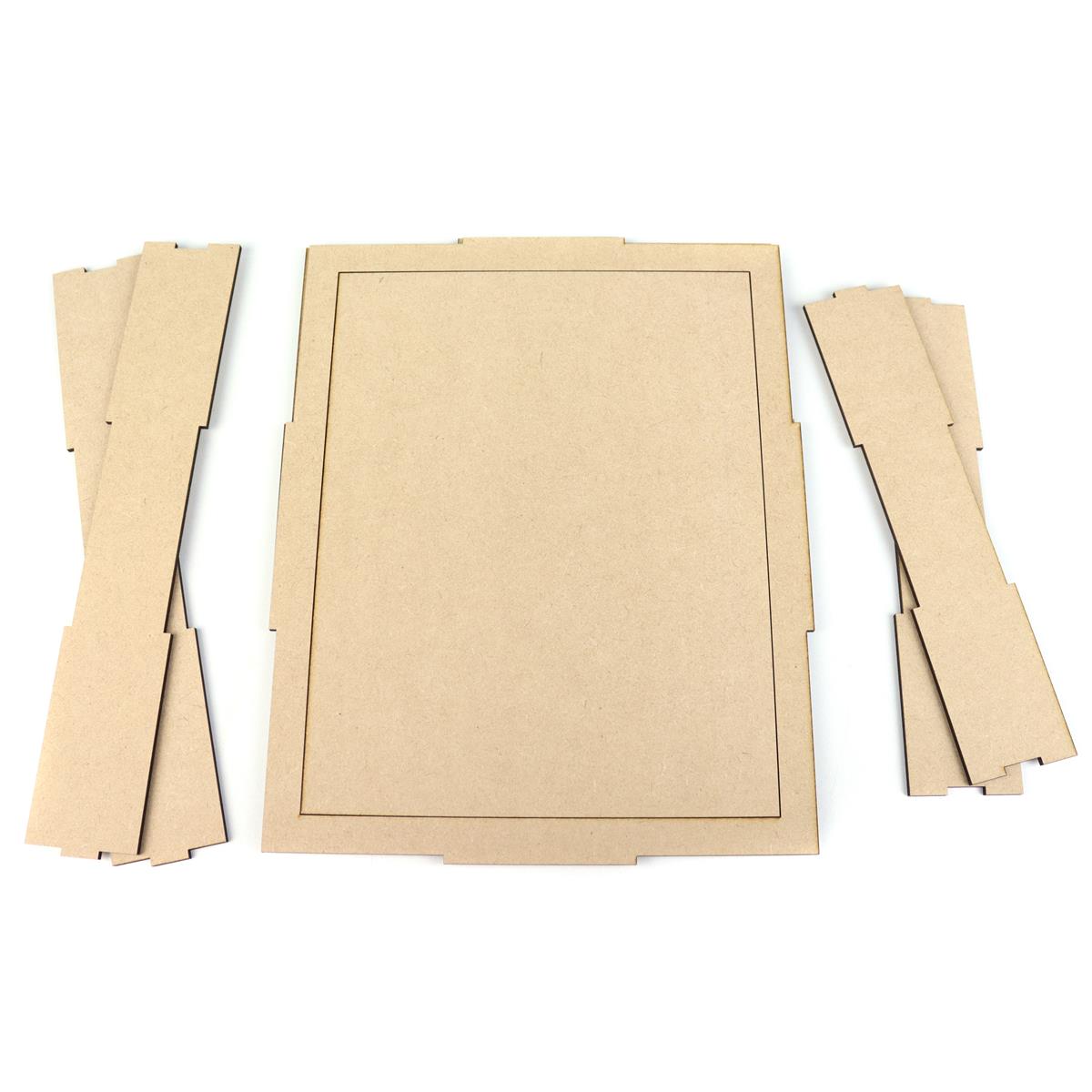 Bert & Gert's MDF Box Frame Kits - 10 x 8 inch | HobbyMaker