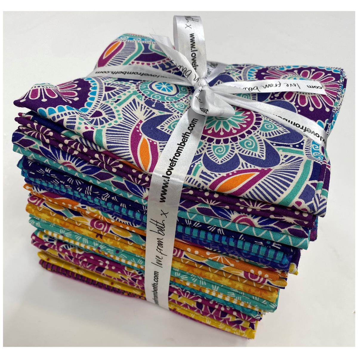 Henna by Beth Studley Complete FQ Bundle: contains 24 x FQs | SewingStreet
