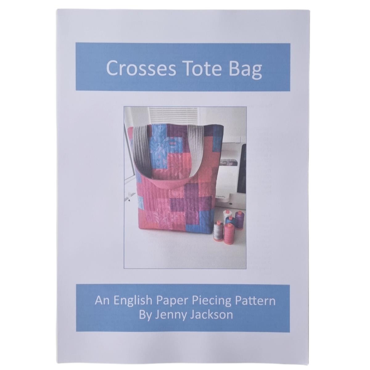 Jenny Jackson's EPP Crosses Tote Bag Instructions | SewingStreet