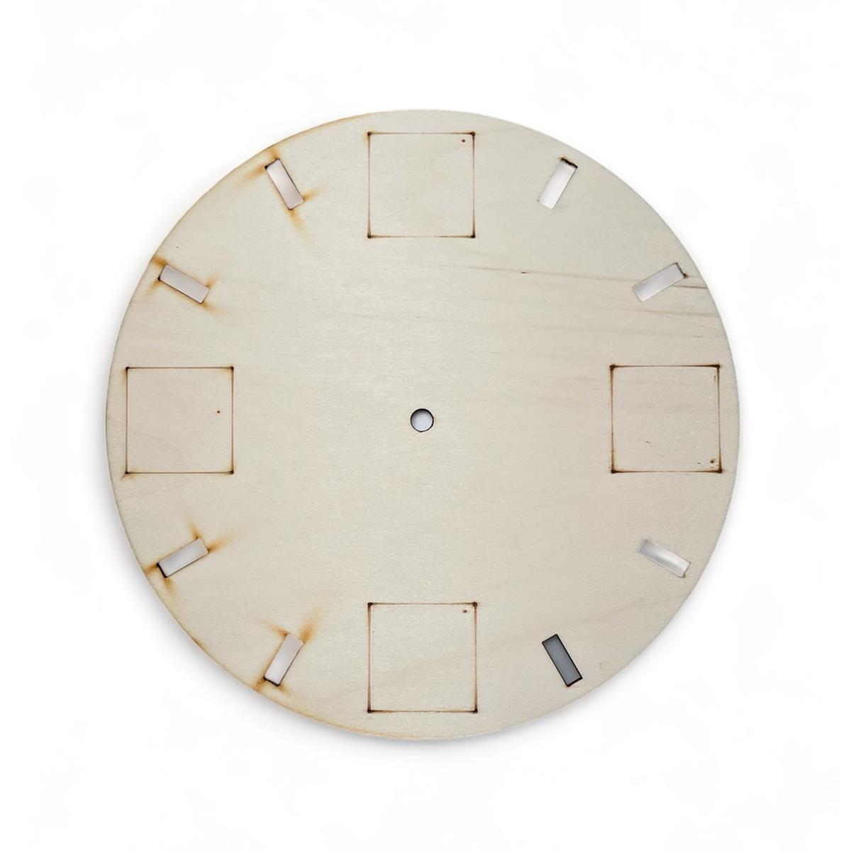 300mm wooden clock face | HobbyMaker