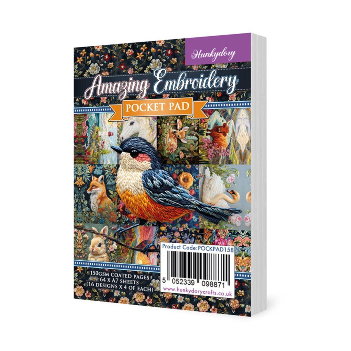 Amazing Embroidery Pocket Pad | HobbyMaker