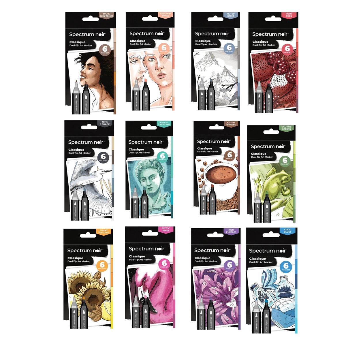 Spectrum Noir - Classique Pens - Mega Collection (72 Pens) | HobbyMaker