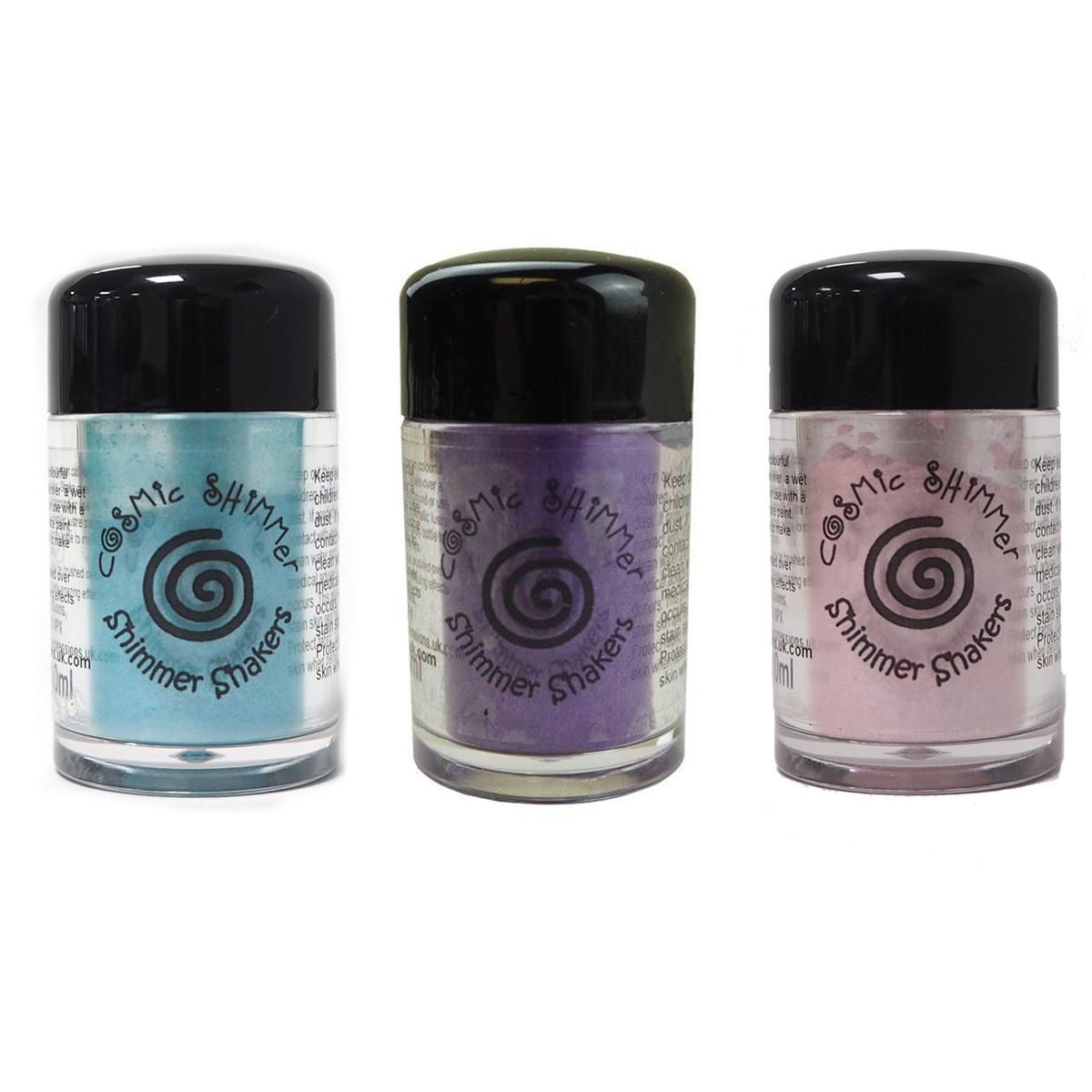 Cosmic Shimmer Shimmer Shakers - Set of 3 - Set 1 | HobbyMaker