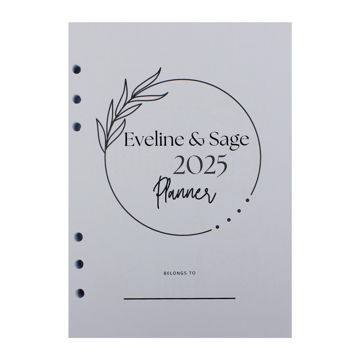 2025 A5 diary insert | HobbyMaker