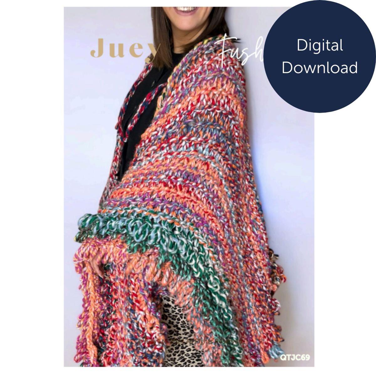 Juey Jumbo Fusion Poncho Pattern - Digital Download | SewingStreet