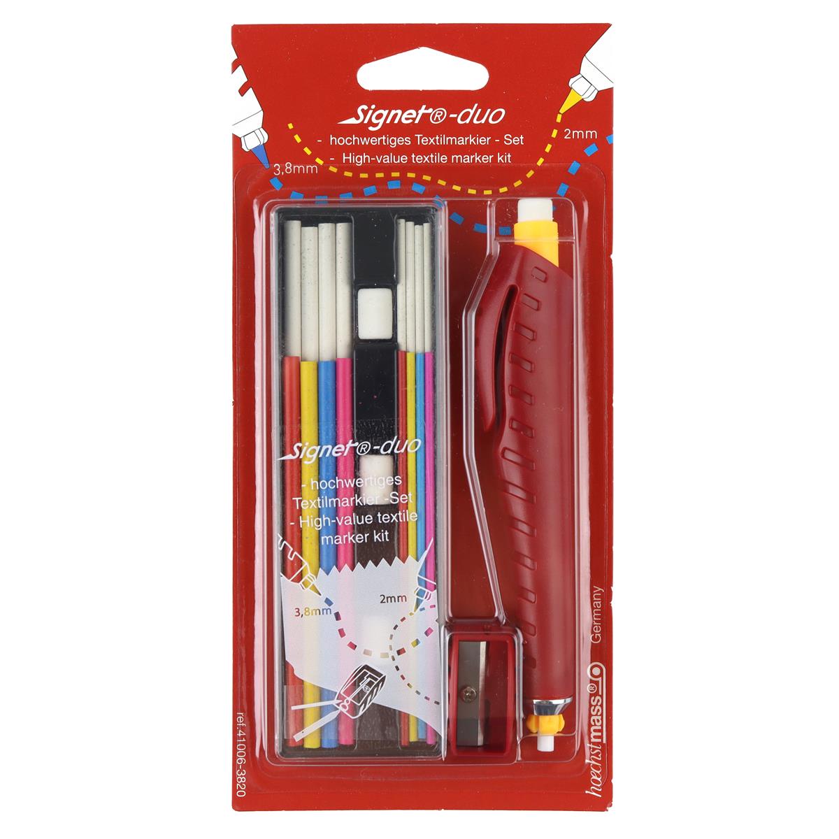 Signet Duo Chalk Pen & Cartridge Holder Set | SewingStreet