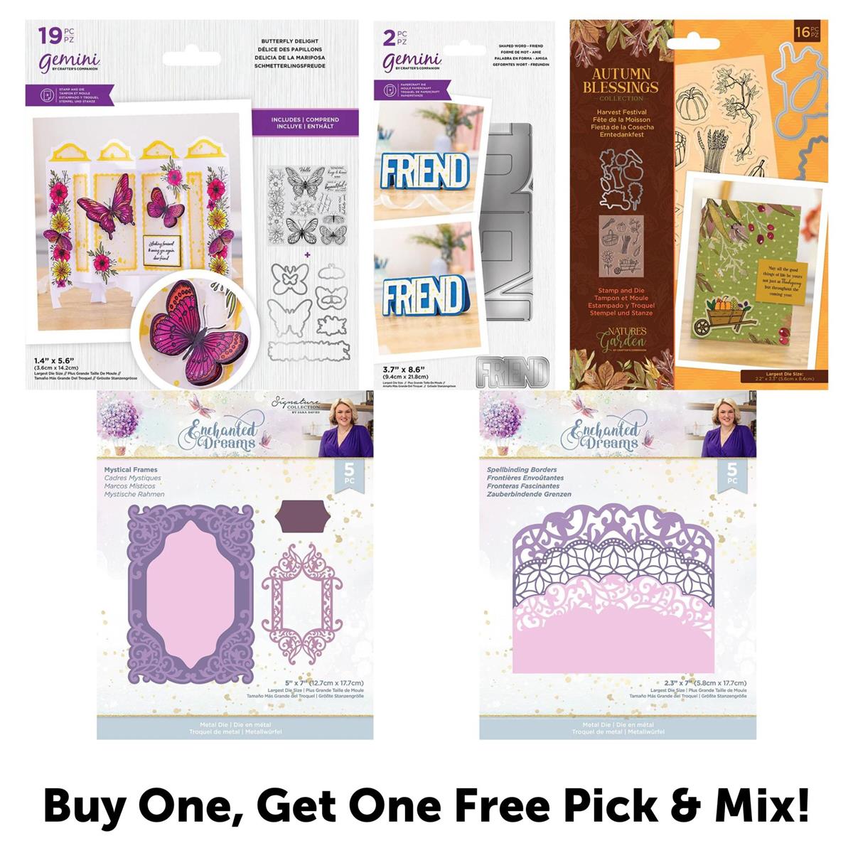 Crafter's Companion Double Trouble Birthday Deal! Buy One, Get One Free ...