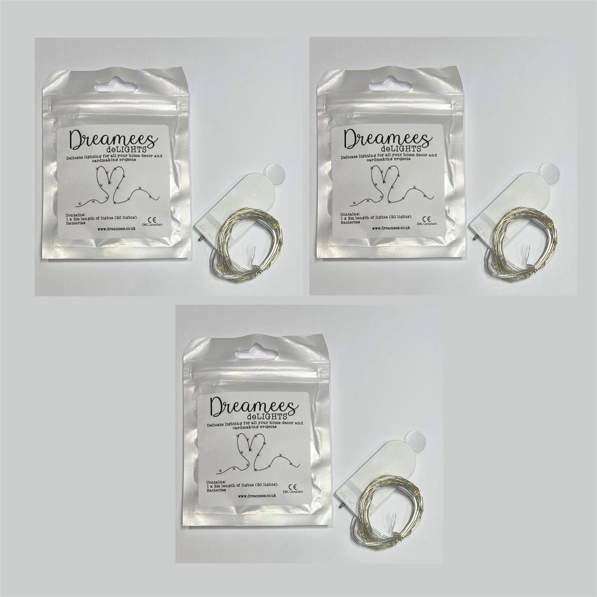 Dreamees - DeLights 2m String Lights - Multibuy | HobbyMaker