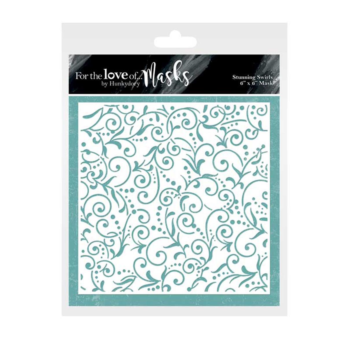 For the Love of Masks - Stunning Swirls, 6 x 6 | HobbyMaker