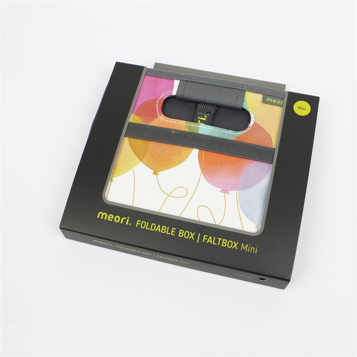 Foldable Meori Box Mini Off White/Balloon 16.514x12.5cm | HobbyMaker