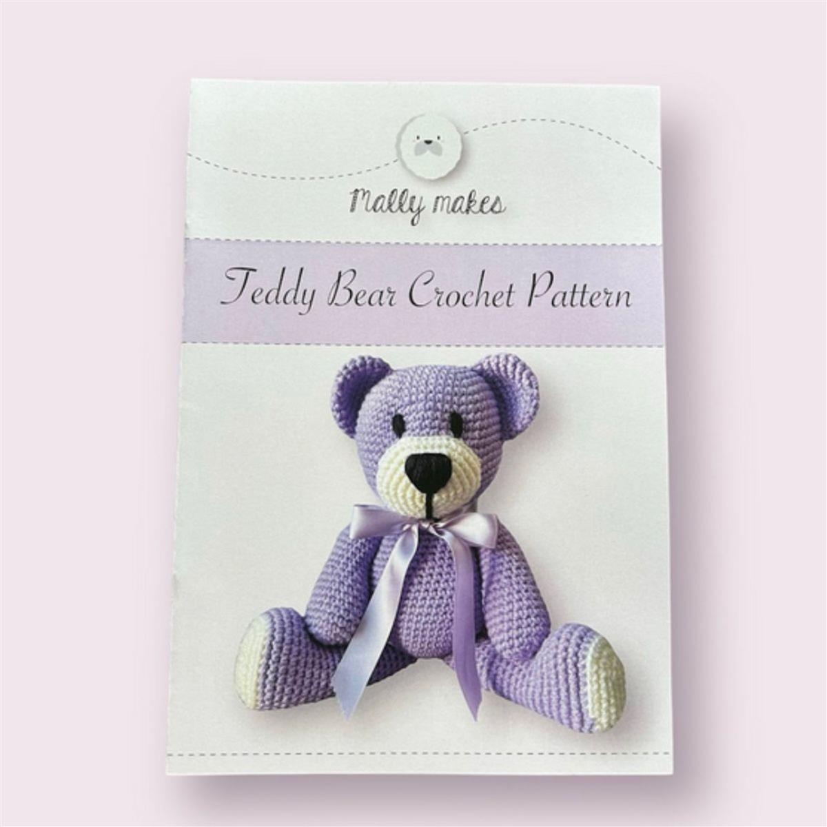 Mally Makes Teddy Bear Crochet Pattern Booklet | SewingStreet