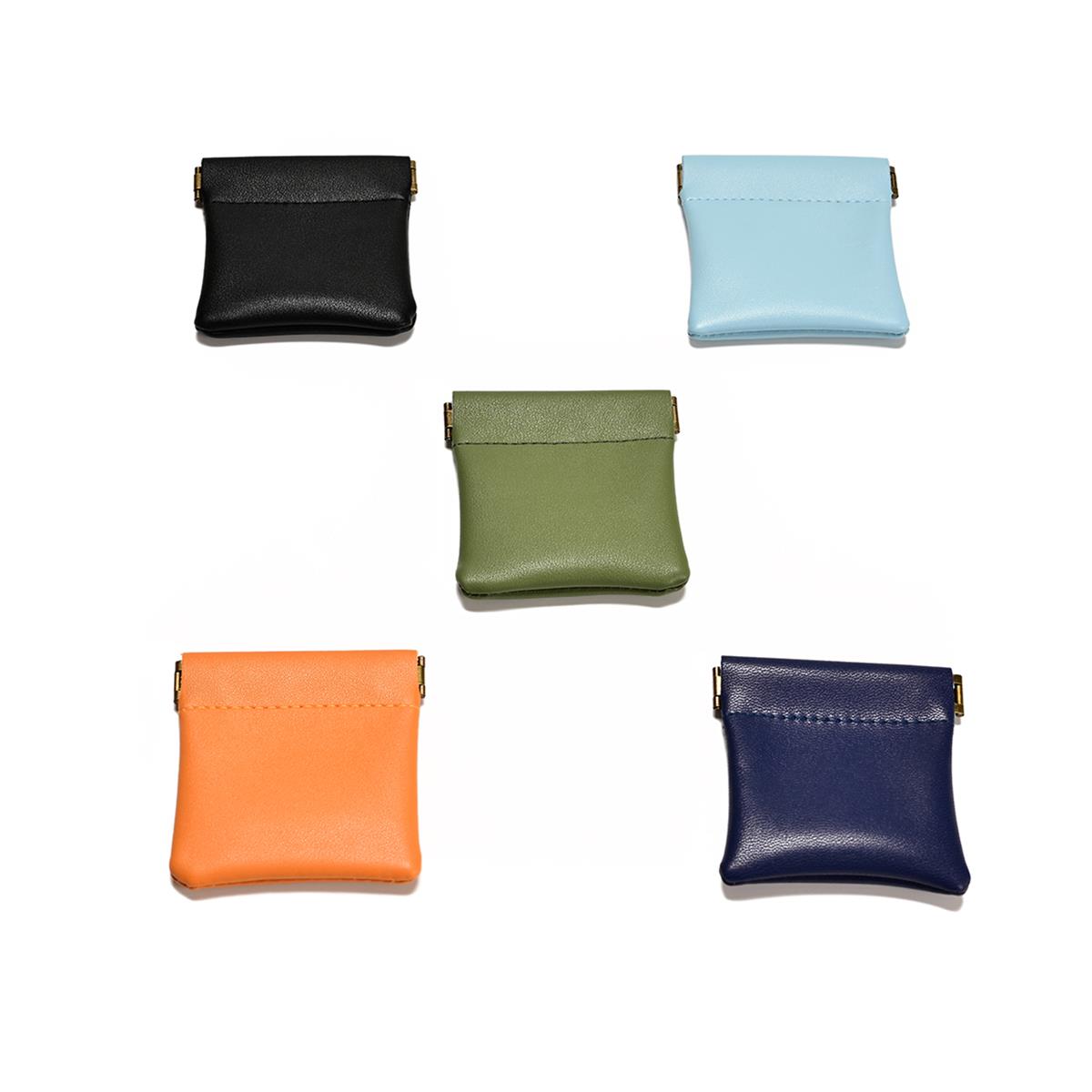 Leatherette Jewellery Pouches, Approx 73x78mm, 5pcs (Sage, Baby Blue ...