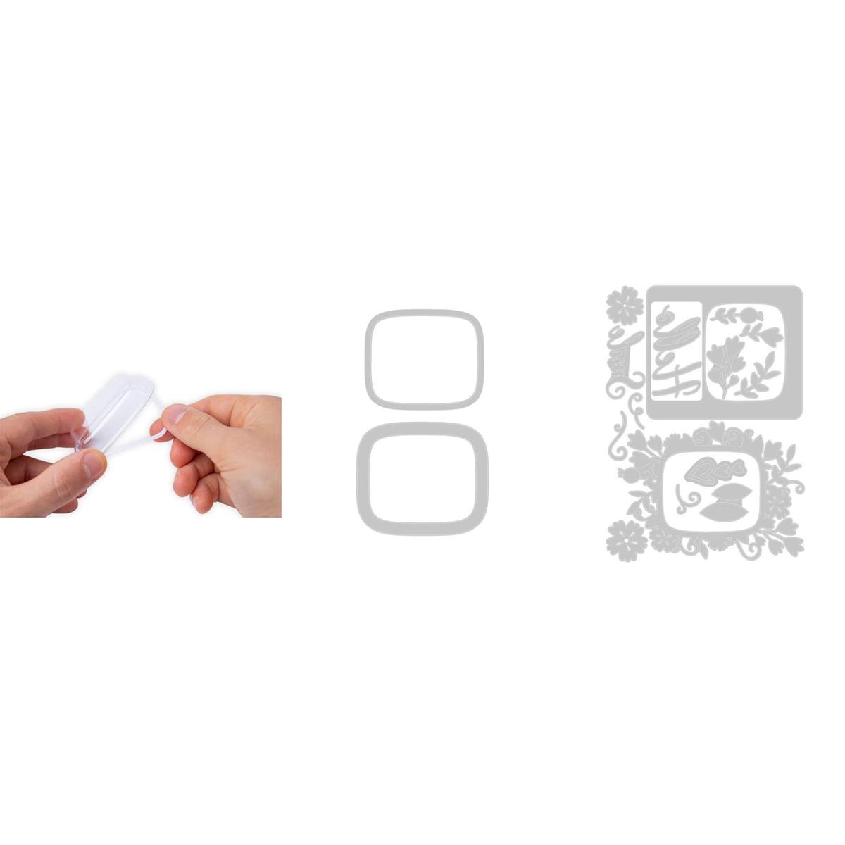 Sizzix - Rounded Frames Shaker Bundle | HobbyMaker