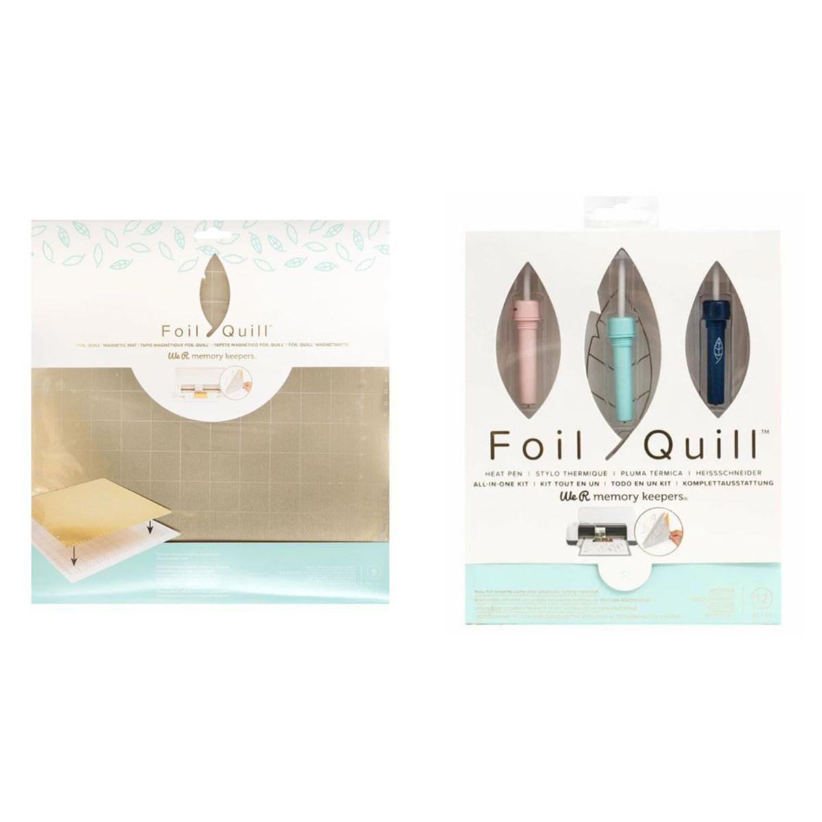 We R Makers - All-In-One Foil Quill Kit & Foil Quill Magnetic Mat 12x12 ...