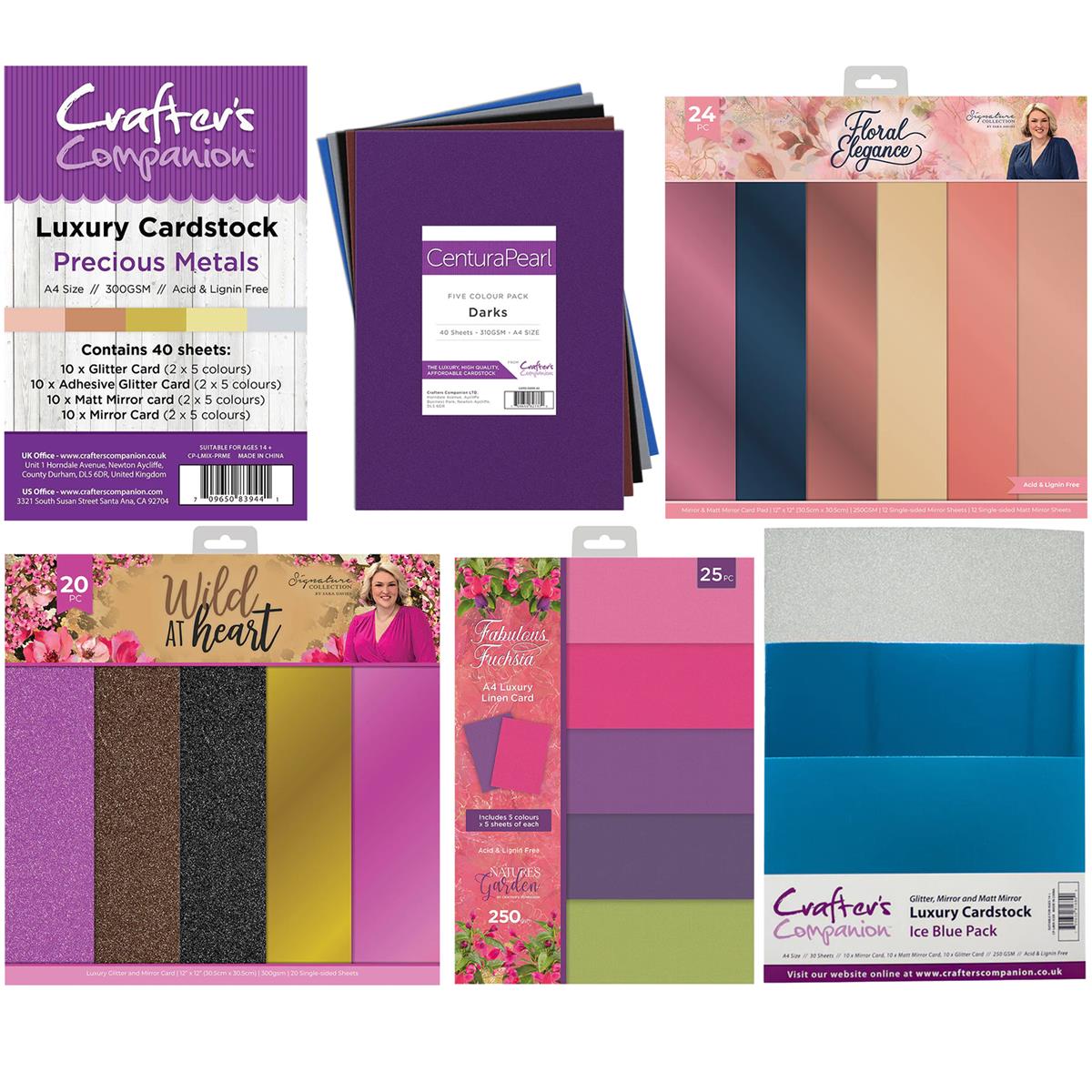 Crafter's Companion Mixed Card Collection | HobbyMaker