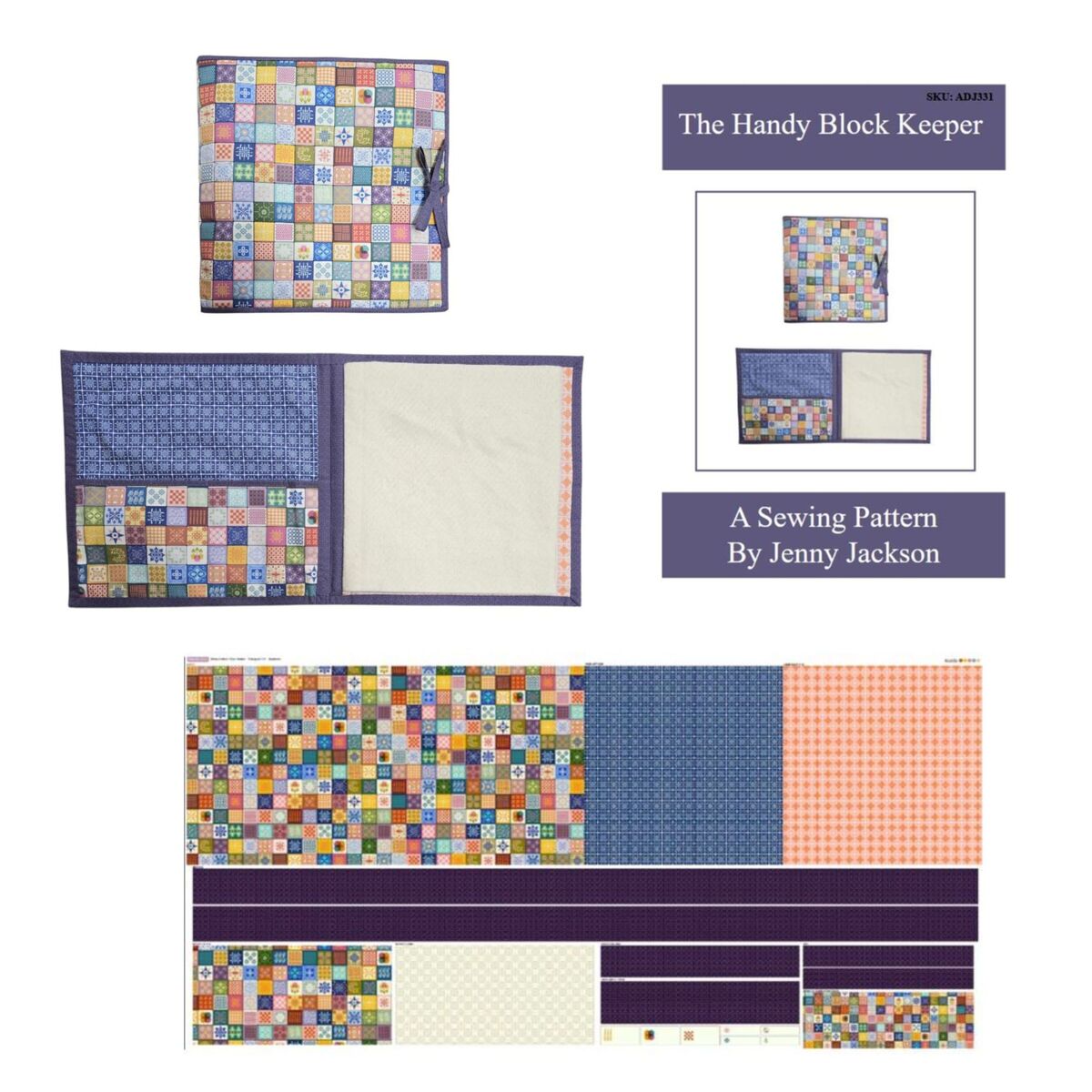 Jenny Jackson's Traditional Portuguese Tile Handy Block Keeper Kit ...