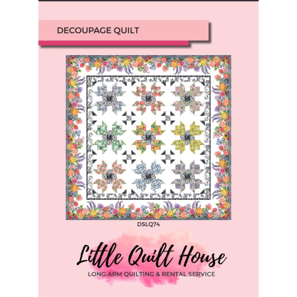 Amanda Little's Decoupage Quilt Instructions | SewingStreet