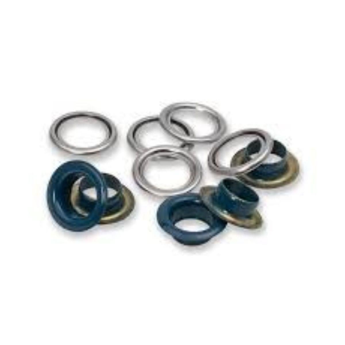 Prym Navy Blue Eyelets 11mm, 20pcs | SewingStreet