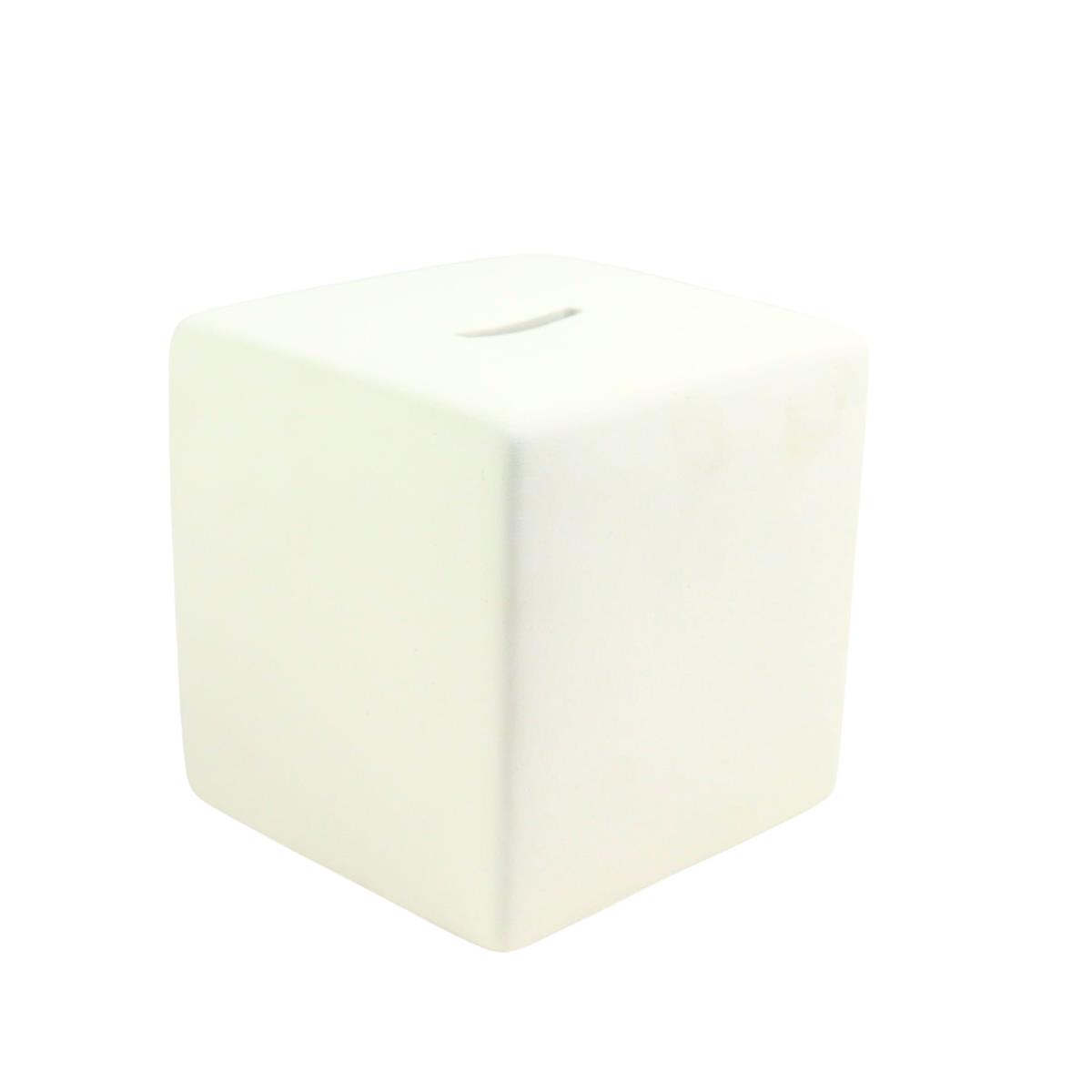 Personal Impressions Bisque Square Money Box | HobbyMaker