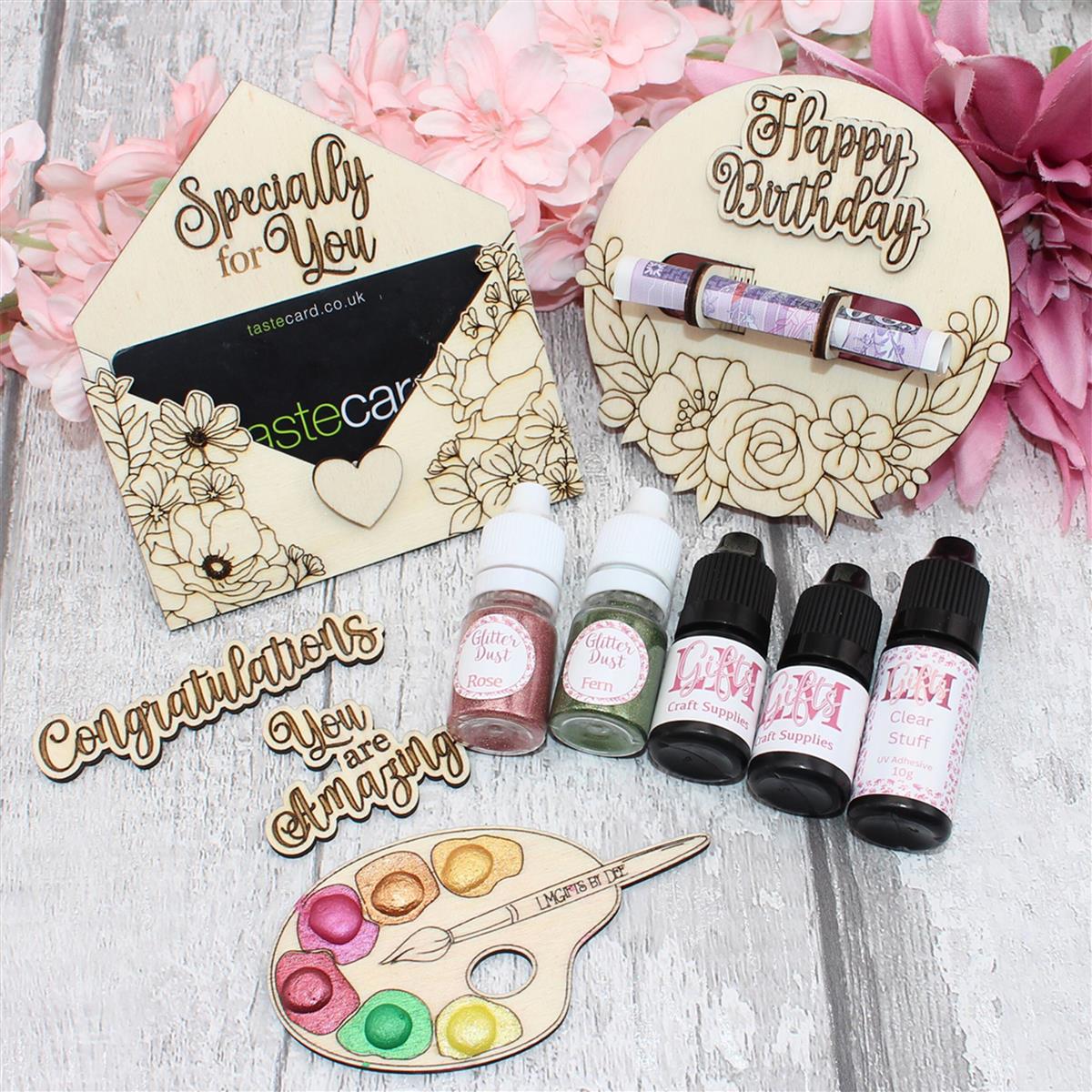 Floral Gift Card Craft set | HobbyMaker