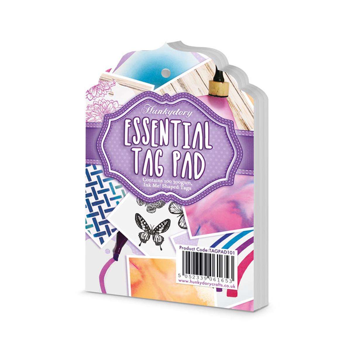 Essential Ink Me! Tag Pad, 100-sheet Tag Pad with 300gsm Ink Me! pages ...