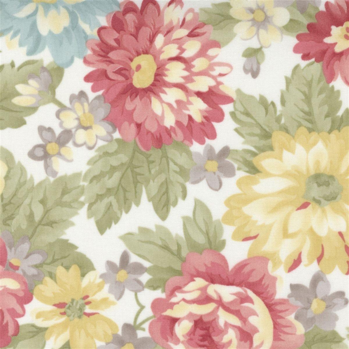 Moda Promenade Floral Melange Cloud Fabric 0.5m | SewingStreet