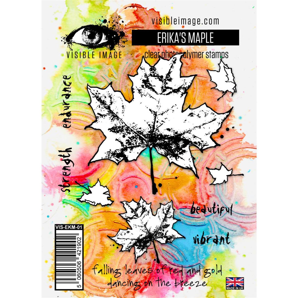Visible Image Erika's Maple Stamp Set | HobbyMaker