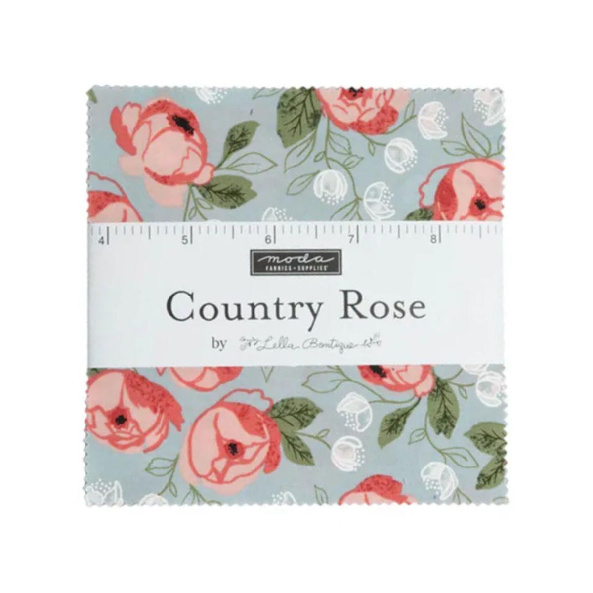 Moda Country Rose Collection 5 Charms Pack of 42 | SewingStreet