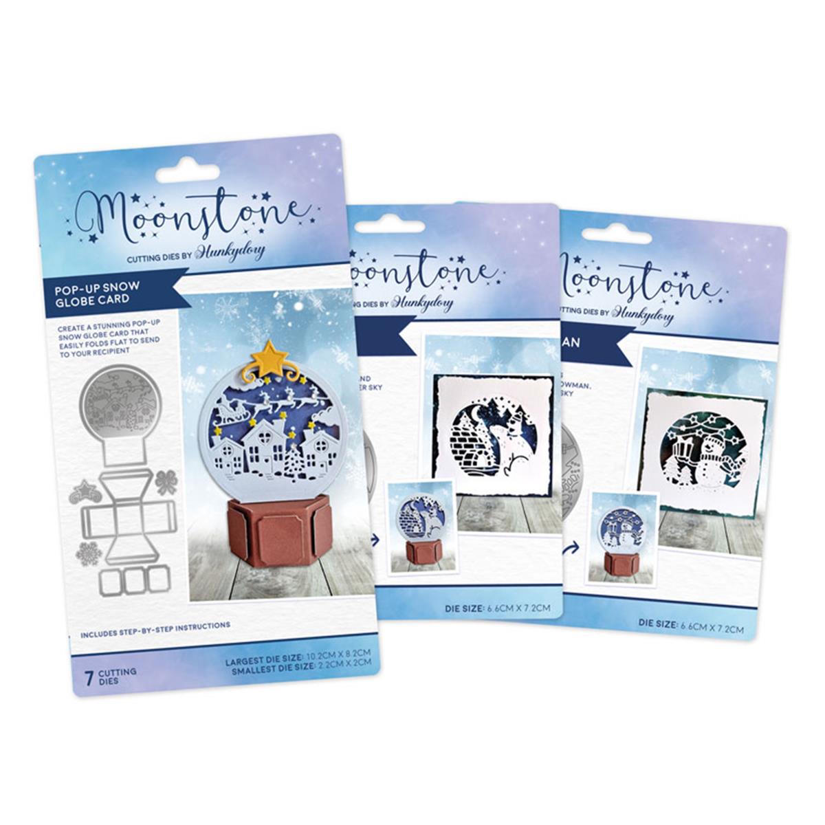 Moonstone Dies - Pop-Up Snow Globe Cards Ultimate Collection - contains ...