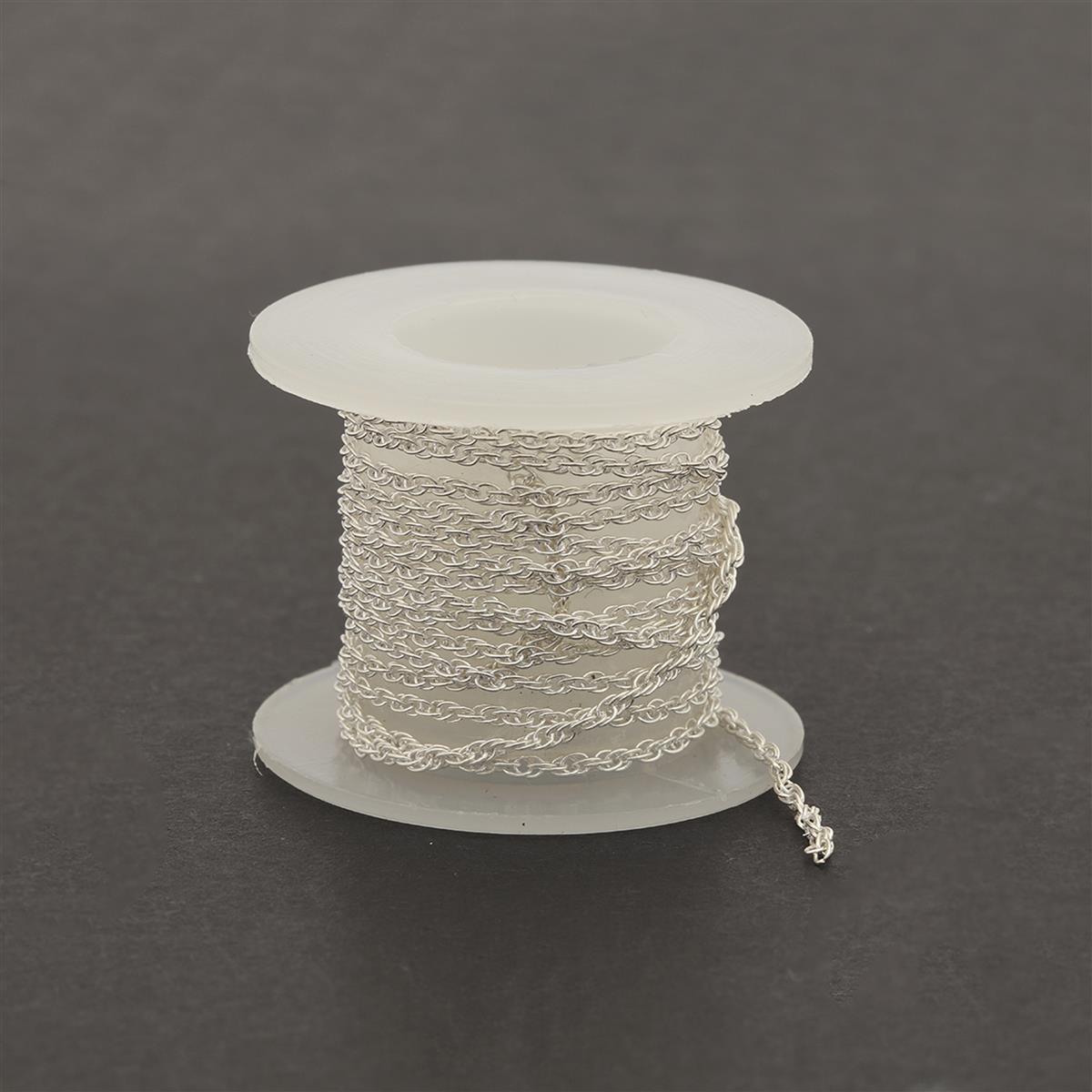 925 Sterling Silver Rope Chain Approx 1m on Spool | JewelleryMaker