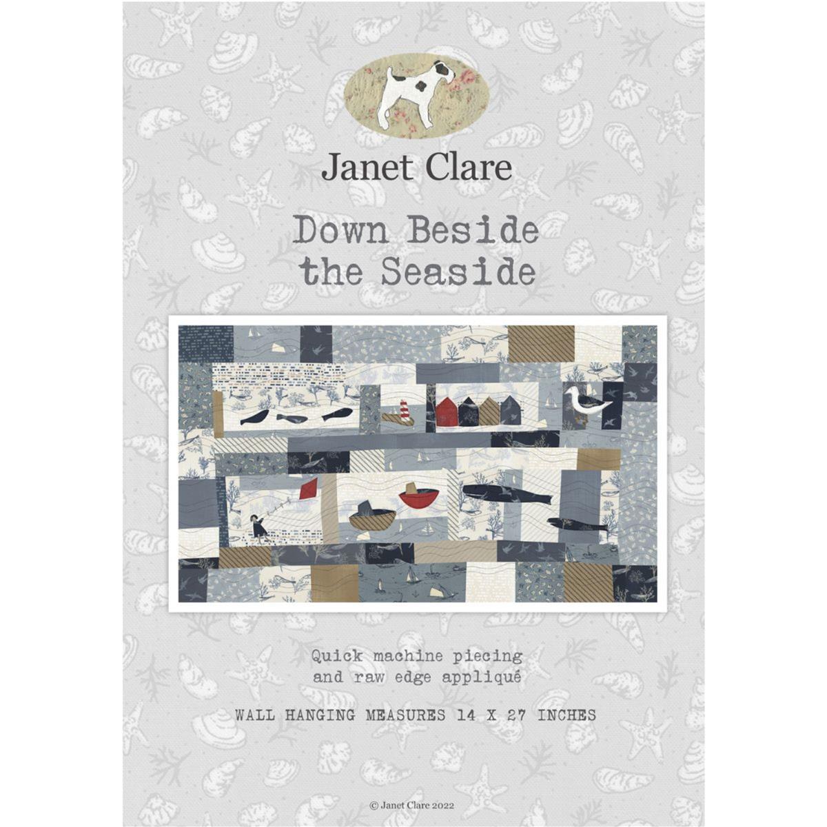 Janet Clare Down Beside The Seaside Wall Hanging Pattern | SewingStreet