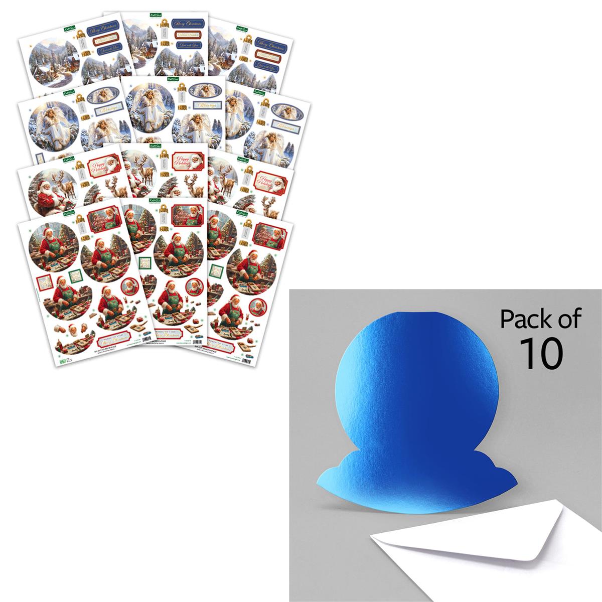 Katy Sue Designs Christmas Bauble Rocker Card Collection | HobbyMaker