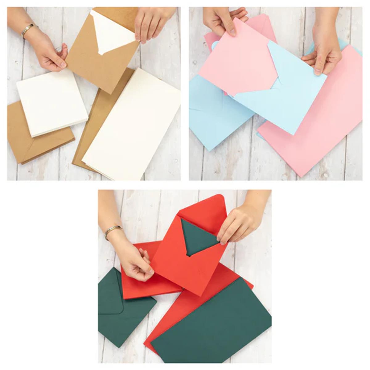 Crafter's Companion 6x6 Card & Envelopes Festive Collection | HobbyMaker