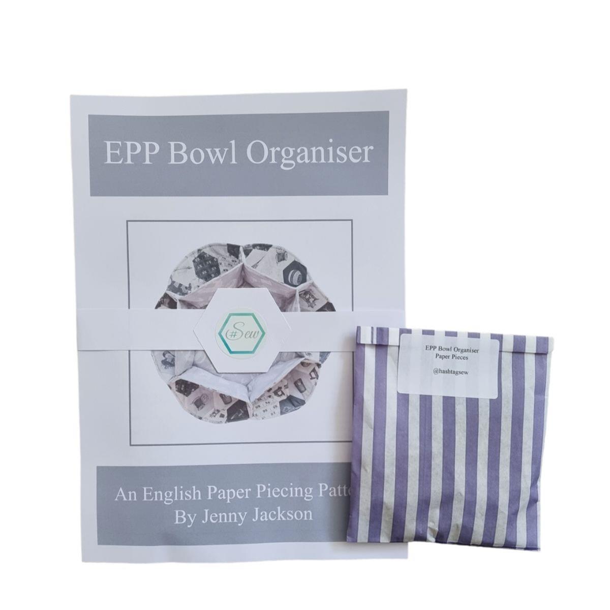 Jenny Jackson's EPP Bowl Organiser Pattern & Templates | SewingStreet